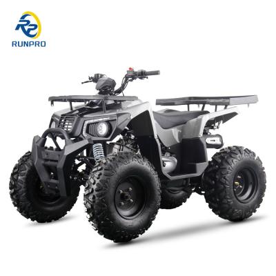 China 10inch Steel 4 Wheeler Gas ATV with Digital Speedometer Display and Max Speed 75km/h for sale