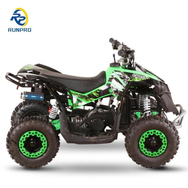 Quality 2024 RUNPRO 49cc ATV for Kids Side-by-Side 4 Wheels 6 Inch Tires 2 Stroke 50cc for sale