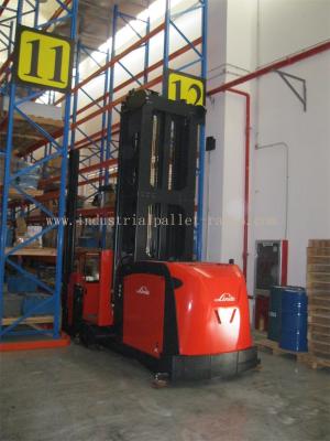 China 5m / 16,5 FT de espaço & mão de obra industriais da economia do sistema da cremalheira da pálete de Ailse do estreito da altura à venda