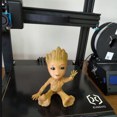 China wholesale high purity PLA+ 1kg 3kg silver 3d printer filament pla 3d printer filament 3d filament 3d printer for sale