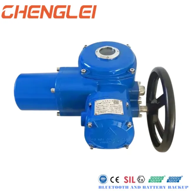 Chenglei Q5 electric valve actuator mounting interface