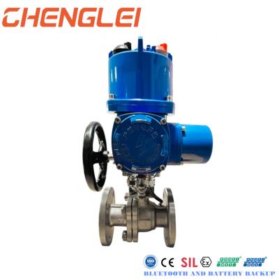 China Chenglei Q Series S4 Electric Rotary Actuator with Battery Backup and Bluetooth Connection for Valve/Damper/HVAC Applications for sale
