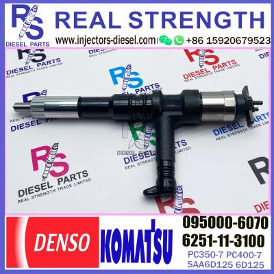 China Gemeenschappelijk de Brandstofsysteem 6251-11-3100 095000-6070 van de Spoordieselmotor voor pc350-7 pc400-7 Te koop