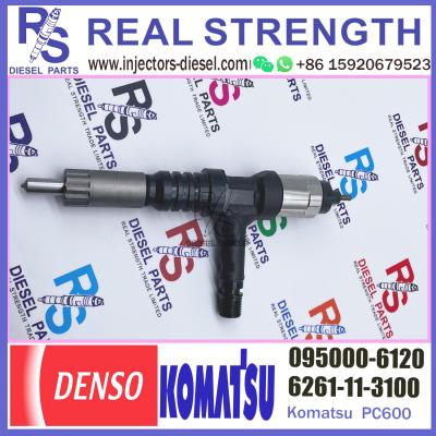 Cina assy 095000-6120 dell'iniettore 6D140 per l'iniettore del motore diesel di Komats 6D140 con OE no.6261-11-3100 in vendita