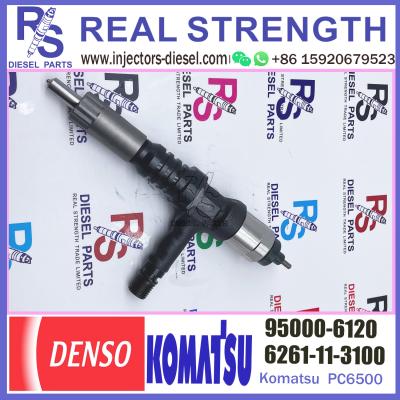 Cina assy 095000-6120 dell'iniettore 6D140 per l'iniettore del motore diesel di Komats 6D140 con OE no.6261-11-3100 in vendita