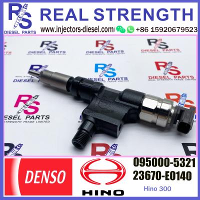 Cina Iniettore comune 095000-5321 23670-E0140 della ferrovia di iniezione di carburante diesel per il CAMION N04C di HINO in vendita