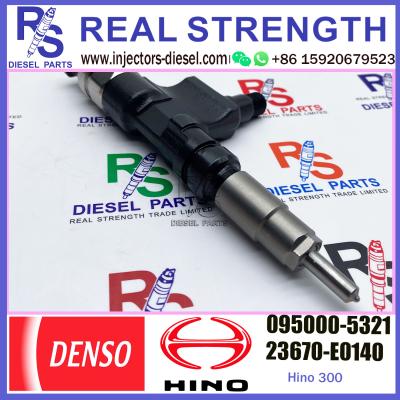 Cina Iniettore comune 095000-5321 23670-E0140 della ferrovia di iniezione di carburante diesel per il CAMION N04C di HINO in vendita