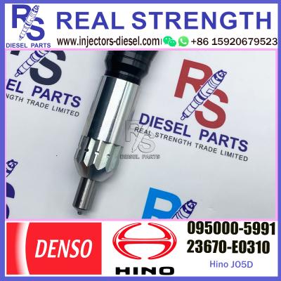 Cina iniettore 095000-5995 23670-E0310 23670-E0311 per l'iniettore di combustibile comune della ferrovia del CAMION di HINO J05D UD 095000-5991 23670-E0310 in vendita