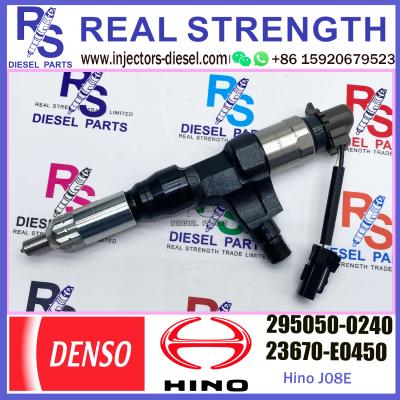 China Originele Brandstofinjector 295050-0920 295050-0240 voor HINO J08E 23670-E0540 23670-E0450 23670 E0450 Te koop