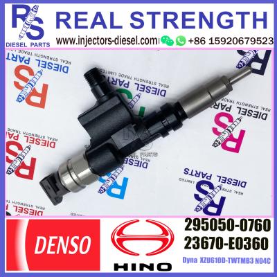 中国 ディーゼル共通の柵の注入器HINO N04C 23670-E0250 23670-E0380 23670-E9260のための295050-0760 販売のため
