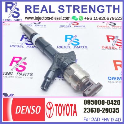 China Gemeenschappelijke Spoorinjecteur 095000-0570 095000-0571 095000-0420 voor TOYOTA Avensis 23670-27030 23670-29035 Te koop
