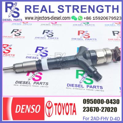 China gemeenschappelijke diesel van spoorinjecteur 095000-0640,095000-0641,095000-0430 injecteur 23670-27020,23670-29025 Te koop
