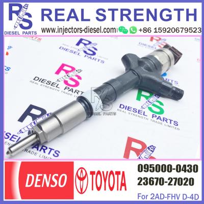 Cina iniettore diesel dell'iniettore 095000-0640,095000-0641,095000-0430 comune della ferrovia 23670-27020,23670-29025 in vendita