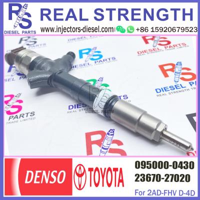 Cina iniettore diesel dell'iniettore 095000-0640,095000-0641,095000-0430 comune della ferrovia 23670-27020,23670-29025 in vendita