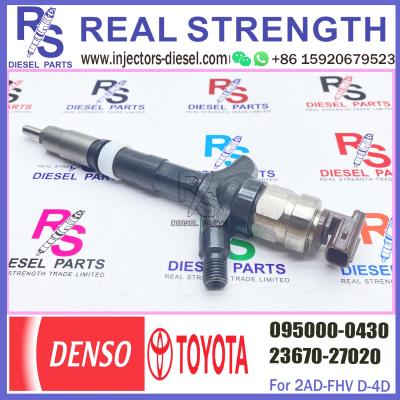 Cina iniettore diesel dell'iniettore 095000-0640,095000-0641,095000-0430 comune della ferrovia 23670-27020,23670-29025 in vendita