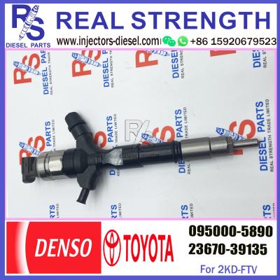 Cina Iniettore comune 095000 dell'iniettore della ferrovia 5890 0950005890 095000-5890 per Toyota 1KD-FTV in vendita