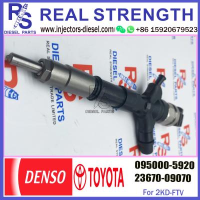 Cina Iniettore comune della ferrovia 23670-30110 095000-6180 095000-5920 per il motore diesel 1KD-FTV in vendita