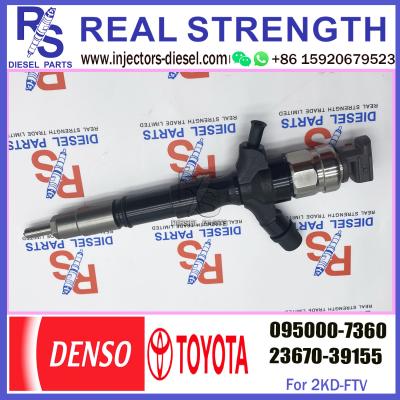 Cina Iniettore di combustibile comune originale della ferrovia 095000-6870 095000-7360 per i TOYO-tum 1KD-FTV 236770-39155 in vendita