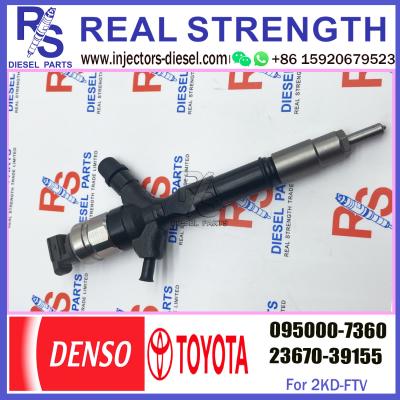 Cina Iniettore di combustibile comune originale della ferrovia 095000-6870 095000-7360 per i TOYO-tum 1KD-FTV 236770-39155 in vendita