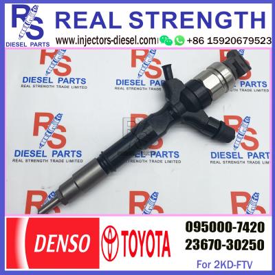 Cina Iniettore comune 095000-7420 della ferrovia dell'iniettore di combustibile diesel 23670-30250 2367030250 in vendita