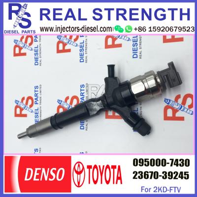 Cina 2,5 iniettore diesel ricondizionato 23670-39285 095000-780# 095000-7800 095000-743# 095000-7430 DCRI107800 di D-4D per Toyota Hiace in vendita