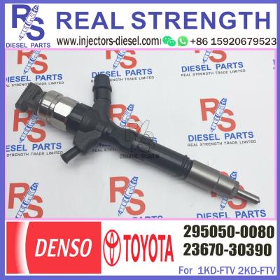 Cina Iniettore di combustibile diesel 295050-0830 295050-0080 per i Toyo-tum Dyna 1KD-FTV 23670-39395 23670-30390 in vendita