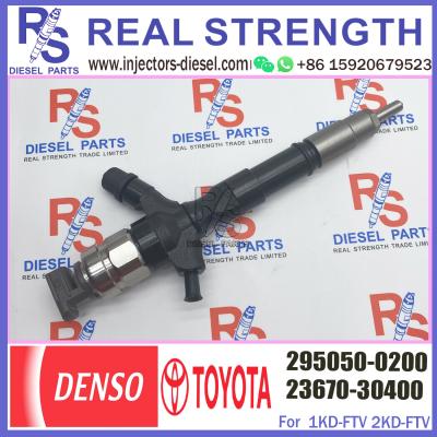 Cina Iniettore di combustibile diesel 295050-0460 295050-0200 per l'automobile 23670-30400 23670-30440 23670-39435 di Toyata in vendita