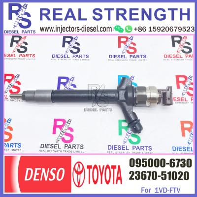 Cina L'iniettore del motore del combustibile diesel 095000-6730 per le parti diesel ad alta pressione dota 0950006730 d'un polverizzatore per Toyota in vendita