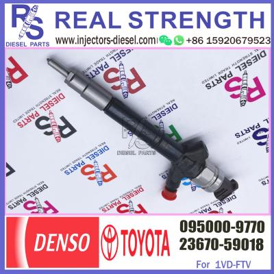 Cina Iniettore comune Remanufactured della ferrovia dell'iniettore di combustibile 095000-8060 095000-9770 23670-51040 per terra Cruiser1VD-FV in vendita