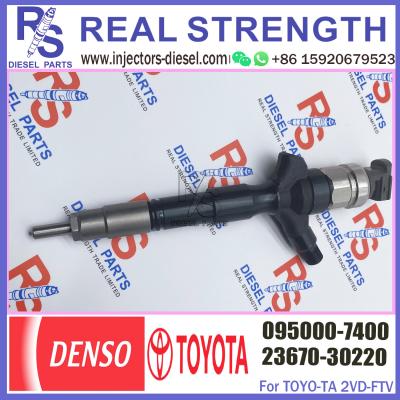 Cina Iniettore diesel 095000 dell'unità di 0950007400 iniettori 095000-7400 della ferrovia comune 7400 per Toyota Hilux in vendita