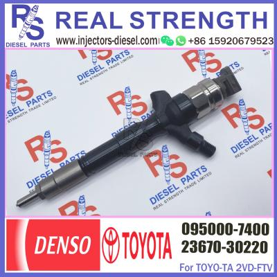 Cina Iniettore diesel 095000 dell'unità di 0950007400 iniettori 095000-7400 della ferrovia comune 7400 per Toyota Hilux in vendita