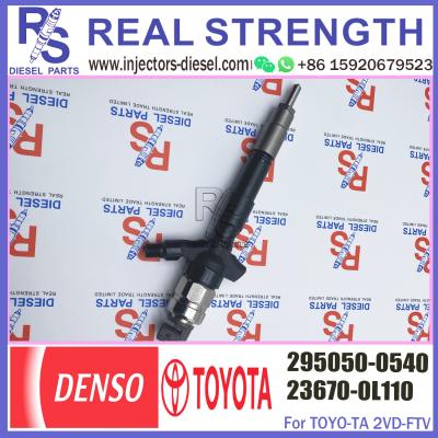 Cina Iniettore di combustibile comune diesel della ferrovia 295050-0540 per l'iniettore 23670-0l110 del motore di Denso Toyota 2KD FTV in vendita