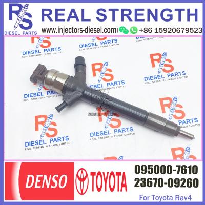 China originele Nieuwe Gemeenschappelijke Spoorbrandstofinjector 095000-7610 23670-09260 095000-7600 23670-0R160 095000-7630 23670-0R170 voor Toyo- Te koop