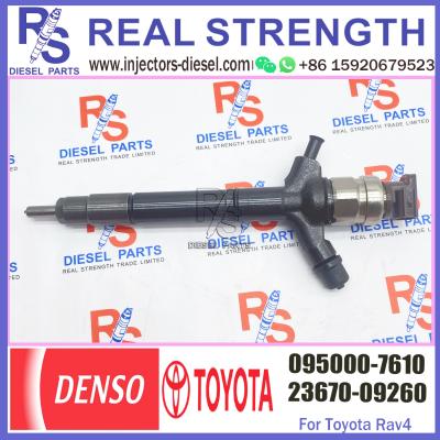 Cina nuovo iniettore di combustibile comune originale della ferrovia 095000-7610 23670-09260 095000-7600 23670-0R160 095000-7630 23670-0R170 per Toyo- in vendita