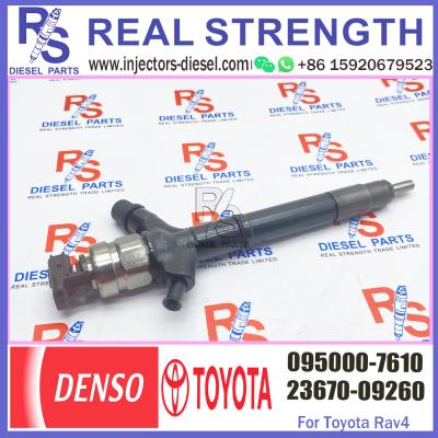 Cina nuovo iniettore di combustibile comune originale della ferrovia 095000-7610 23670-09260 095000-7600 23670-0R160 095000-7630 23670-0R170 per Toyo- in vendita