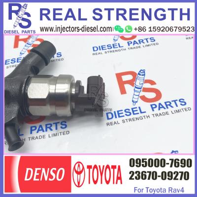 Cina iniettore dell'ugello dell'iniettore per l'iniettore comune della ferrovia di Toyota 1AD-FTV 2AD-FTV 095000-6680 095000-7690 in vendita