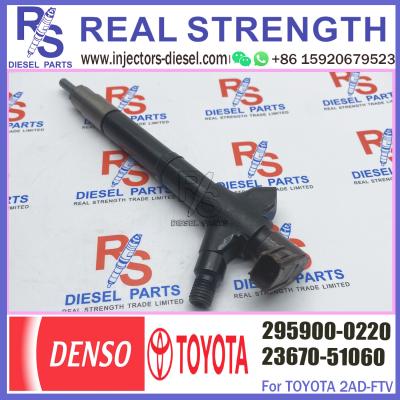 China Brandstofinjector 295900-0300 295900-0220 23670-51060 23670-59045 van het dieselmotor Gemeenschappelijke spoor VOOR LANDCRUISER 1VD Te koop