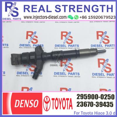 China gemeenschappelijke diesel 23670-39435 van spoorinjecteur 23670-30440 brandstofinjector 295900-0200 295900-0250 voor Toyota Hiace Dyna 1kd-FTV Te koop