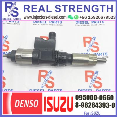 China common rail injector 095000-0660 8982843930 8-98284393-0 injector for ISUZU 4HK1 6HK1 engine injector nozzle 095000-0660 for sale