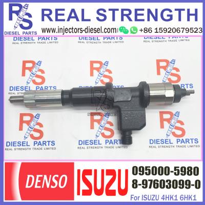 Cina Iniettore di combustibile del combustibile diesel 8-97603099-2 095000-5982 095000-5980 per 4HK1 6HK1 in vendita