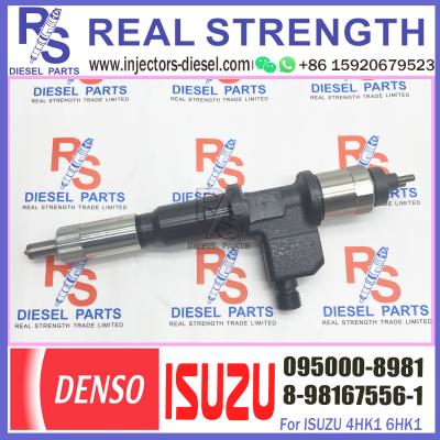 China Gemeenschappelijke spoor Diesel Brandstofinjector 095000-8981 voor ISUZU 8-98167556-1 Te koop