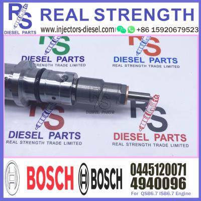 中国 4940096の0445120071のCummins QSB6.7のディーゼル機関の部品の燃料噴射装置は4940096 0445120071をノズルを通して出す 販売のため