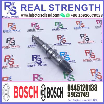 China common rail injector 0445120133 3965749 injector for Cummins diesel fuel injector nozzle 0445120133 3965749 4945463 4993 for sale
