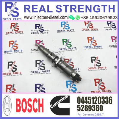 Cina Iniettore diesel 0445120336 di BOSCH 5289380 per il ISB QSB6.7 6.7L di Cummins in vendita