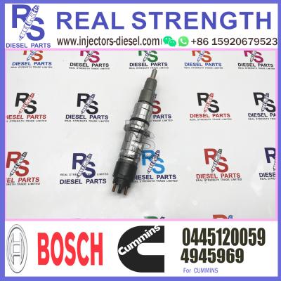 中国 0445120059 Cummins 4945969のための共通の柵の注入器3976372 5263262 OEM 0445120231 販売のため