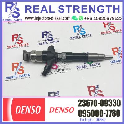 China Diesel Gemeenschappelijke Spoorbrandstofinjector 23670-09330 voor Toyota Hilux 1kd-FTV 3,0 095000-7780 Te koop