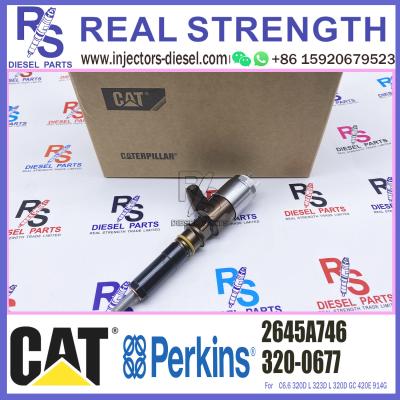 China Common Rail CAT C4.4/C6.6 320D Fuel Injector 320-0677 10R-7671 2645A746 for sale