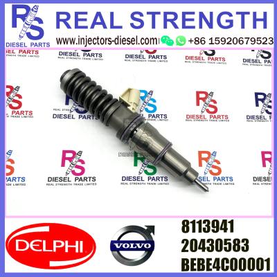 Cina Iniettore 8113941 di DELFI 2pin iniettore diesel V-O-L-V BEBE4C00001 E1 della pompa 20430583 BEBE4C00001 per il CAMION di V-O-L-V D12 in vendita