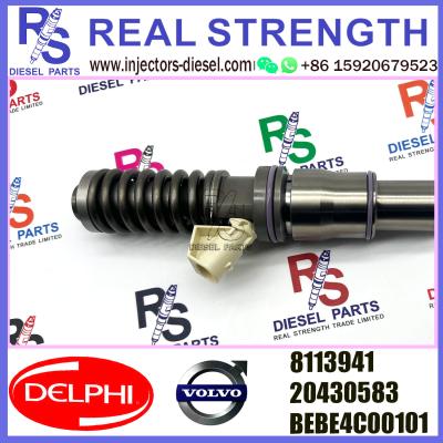 Cina Iniettore 8113941 di DELFI 2pin iniettore diesel V-O-L-V BEBE4C00101 E1 della pompa 20430583 BEBE4C00101 per il CAMION di V-O-L-V D12 in vendita