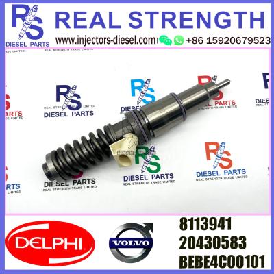 Cina Iniettore 8113941 di DELFI 2pin iniettore diesel V-O-L-V BEBE4C00101 E1 della pompa 20430583 BEBE4C00101 per il CAMION di V-O-L-V D12 in vendita